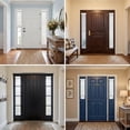 Cordless 2" Faux Wood Sidelight Single Blinds for Doors, Trim at Home ...
