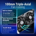 PNY, NVIDIA GeForce RTX™ 5090 OC Graphics Card, 32GB GDDR7, Triple Fan ...