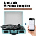 DIGITNOW Bluetooth Vinyl Record Player, 3-Speed Turntable, Built-in ...