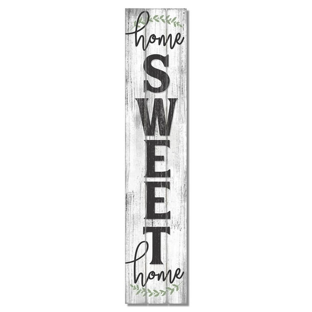 Highland Home "Sweet Home" Black & White Pine Pallet Wood Sign ...