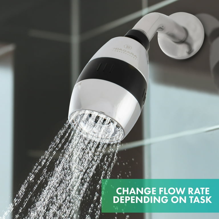 Niagara Adjustable Flow Shower Heads Vara II Spray Handheld Shower