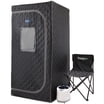 ZONEMEL Portable Home Sauna Kit with 3L Steam Generator & Tent 33.8" x ...