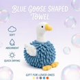 Cute Duck Shaped Hand Towel, Microfiber Hand Towels for Bathroom, Soft ...
