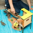 Schleich - Wild Life: Safari Ranger Adventure Station with Alligator ...