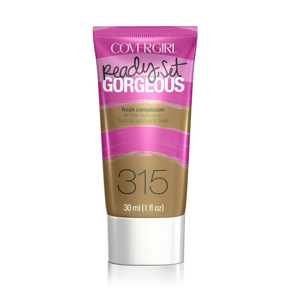 COVERGIRL Ready, Set Gorgeous Liquid Makeup Foundation, Tawny - Walmart.com