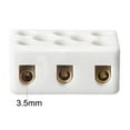 3 Way Ceramics Terminal Blocks High Temp Porcelain Connectors ...