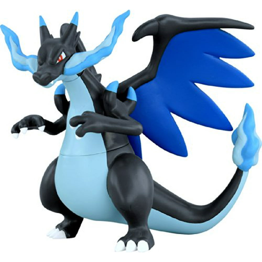 Takaratomy Pokemon XY Monster Collection Evolution Mega Charizard X 6 ...