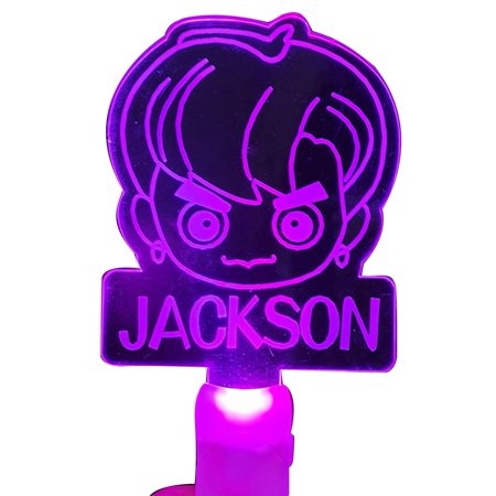 Blue Cartoon Pattern Letter Design Light Stick Support Props | Walmart ...