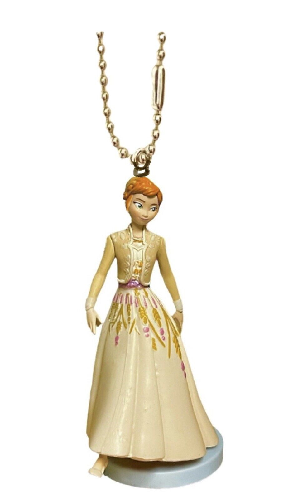 Princess Anna Ivory Gown PVC Keychain Dangler Figure Figurine Elsa ...