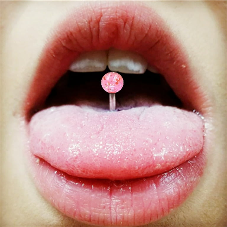 Cute Tongue Piercing Jewelry