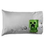 Minecraft Full Bed-in-a-Bag Set with Reversible Comforter and Sheets ...