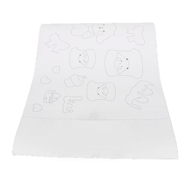 Rouleau de Papier à Colorier pour Enfants, Mains sur la Capacité Dessin ...