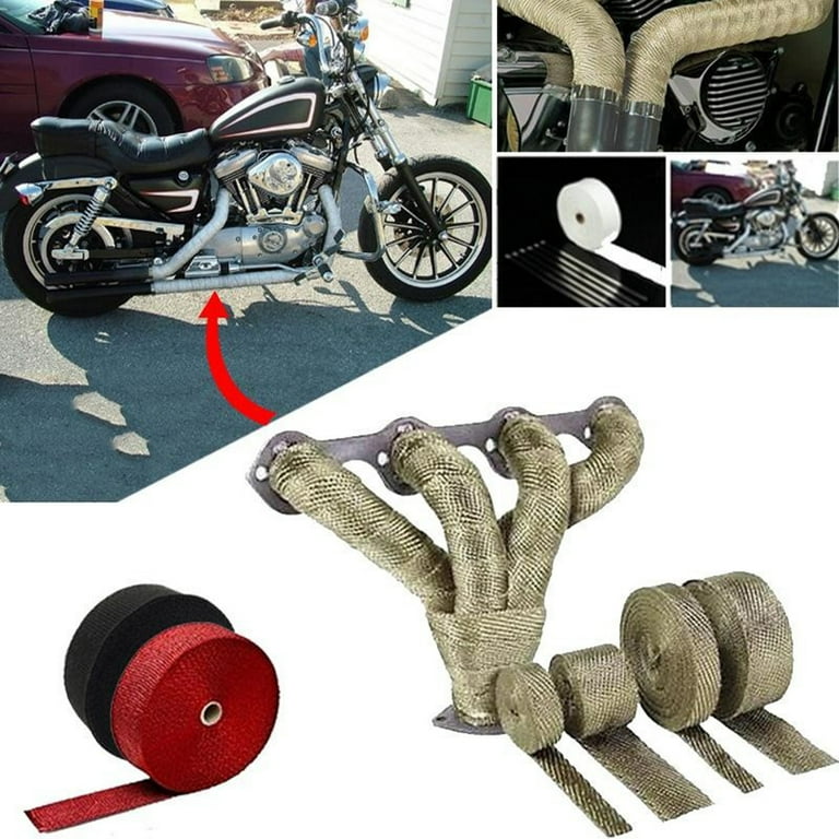 Why Wrap Motorcycle Exhaust Pipe
