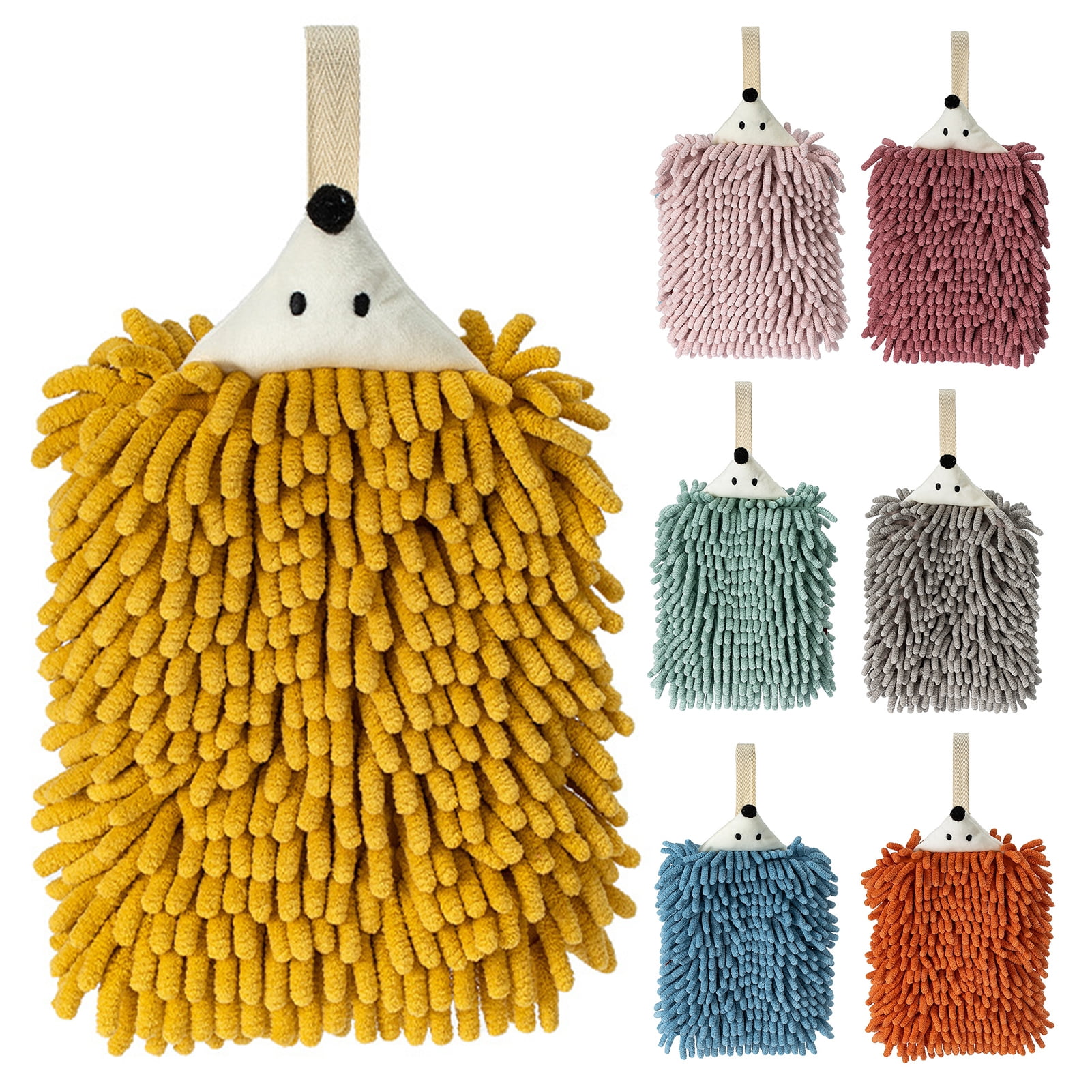 Sunjoy Tech Hand Towel Breathable Multi-purpose Chenille Cartoon Animal ...