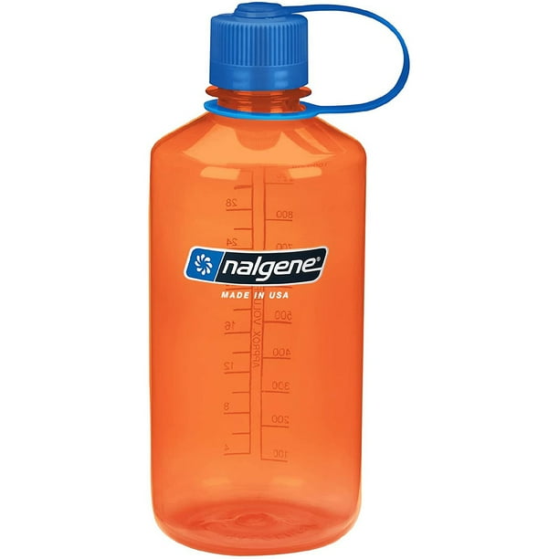 Nalgene Sustain 32 oz. Tritan Narrow Mouth Water Bottle - Orange ...