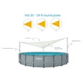 Funsicle Above Ground Swimming Pool Canopy, For Outdoor Use, White ...