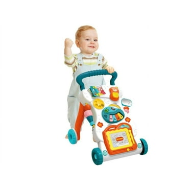 Dream On Me Multi Activity Walk-Behind Walker, White - Walmart.com