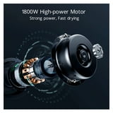 Automatic Jet Hand Dryer, HEPA Vertical Slim 1800W Commercial Hotel ...