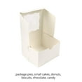 [50 Pack] O'Creme Small Bakery Cake Boxes With Window, 4x4x2.5 ...