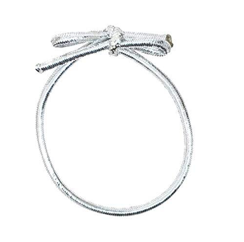 Mandala Crafts Stretch Loops with Pre-Tied Bows from Elastic Ribbon ...