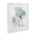 Stupell Industries Divine Fate Petals White Framed Print Under Glass ...