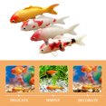 BESTYASH 4Pcs Realistic Artificial Carp Aquarium Fish Decor Assorted ...