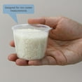 6 Pack Rice Measuring Cups Clear Plastic Cups for Rice Cooker ...