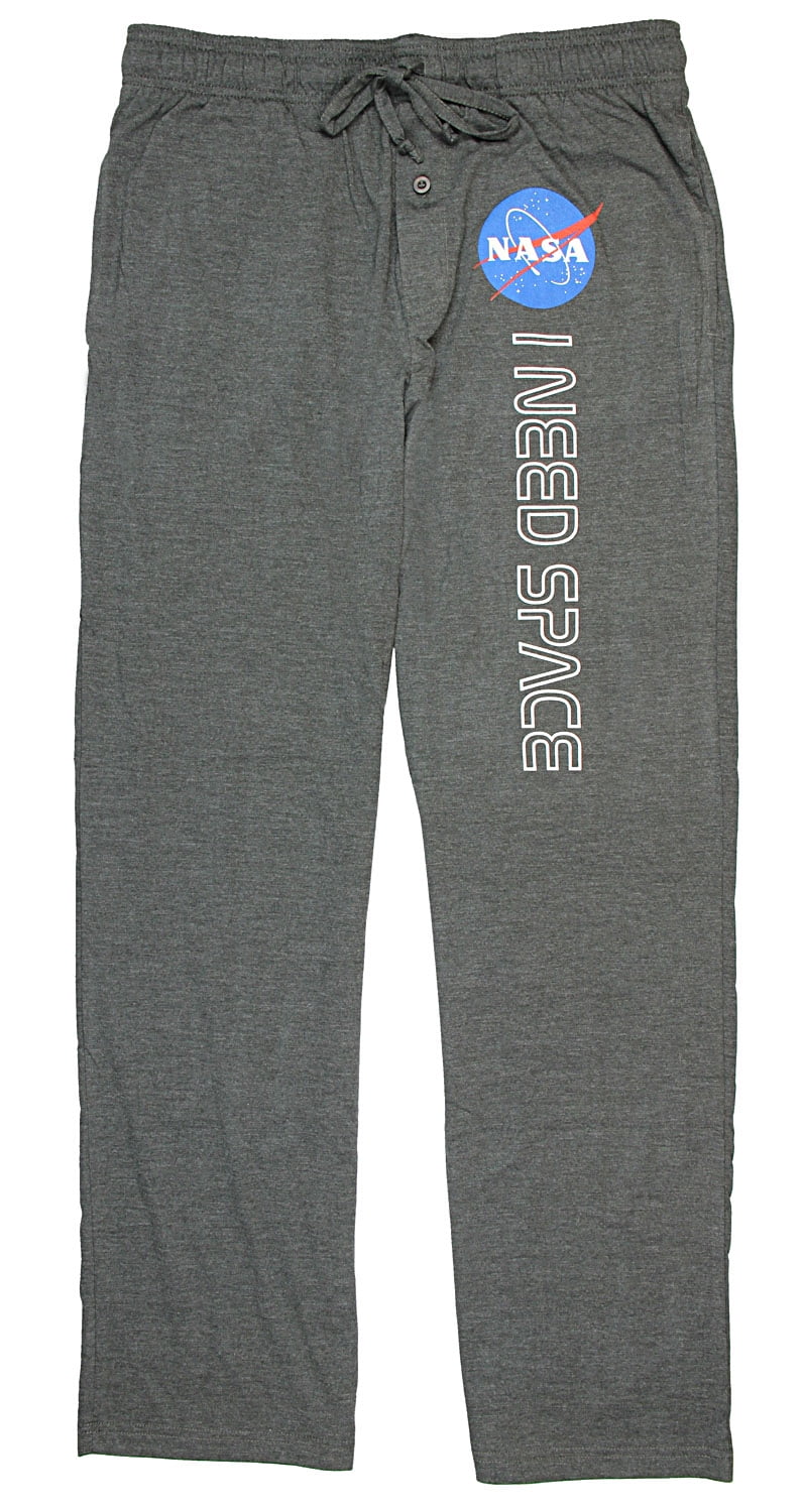 Mad Engine Men's NASA Logo I Need Space Lounge Pants – Walmart ...
