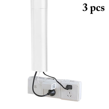 3 Pcs Housse de Gestion de Câbles Protectrice Adhésive Murale ...