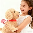Dog Interactive Robotic Puppy With Touch Sensor Voice Mimic Realistic ...