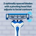 Gillette Skin Guard Sensitive Disposable Razors for Men, Blue, 4 Count ...