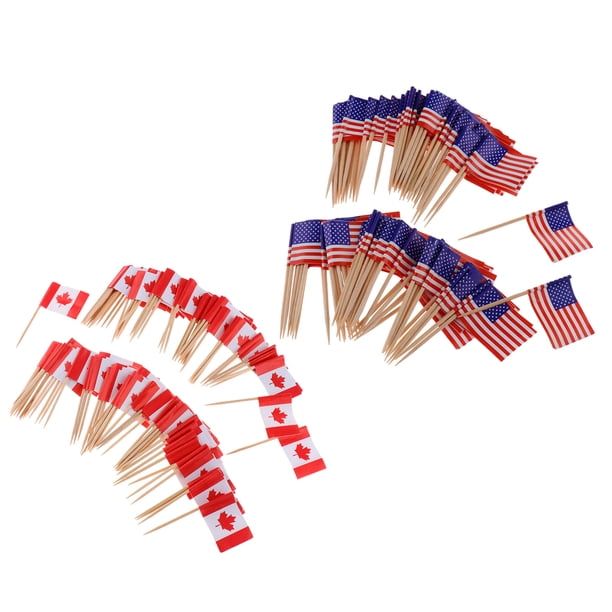 200 Pieces Cupcake Toppers, Toothpicks, Kids Birthday Decorations Kids ...