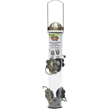 Perky-Pet Brown Wood Tin Jay Wild Bird Feeder - 2 lb Capacity - Walmart.com