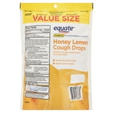Equate Sugar Free Honey Lemon Cough Drops, 140 Count - Walmart.com