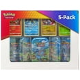 Pokemon 5 Pack Mini Tin + 4 Promo Cards Set (Version 2) - Walmart.com