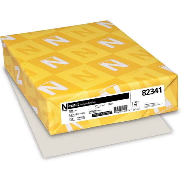 Exact WAU82341 Vellum Bristol Paper 250 Pack Gray Walmart Walmart exact-wau82341-vellum-bristol-paper-250-pack-gray-walmart-walmart