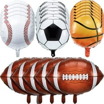Sports Theme Large Mylar Party Balloon Basketball Baseball Soccer ...
