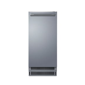 Summit BIM44G Built-In 50 lb. Clear Icemaker with Auto Defrost and ...