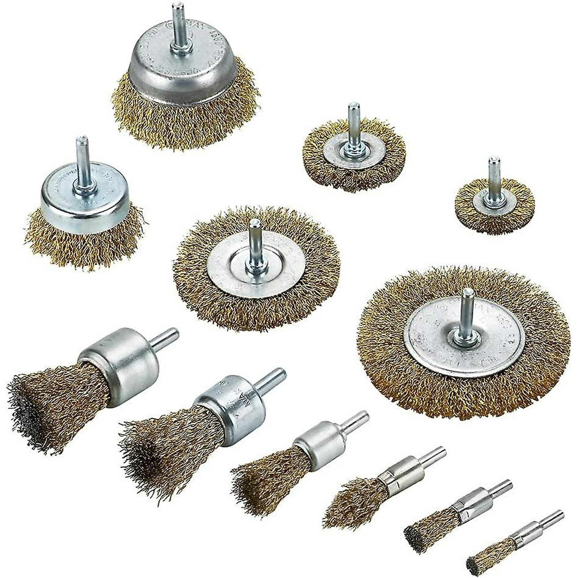 Click here for Nicegou Set Of 12 Metal Brushes For Drill  Brass M... prices