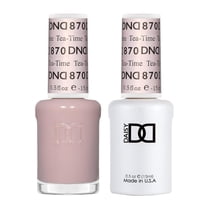 DND Gel Polish Set - 1 each of Gel Polish and Nail Polish, 870 Tea-Time ...