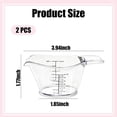2 Pack Small Measuring Cups, 2 Oz Mini Measuring Cup With Tsp/Tbsp/Oz ...