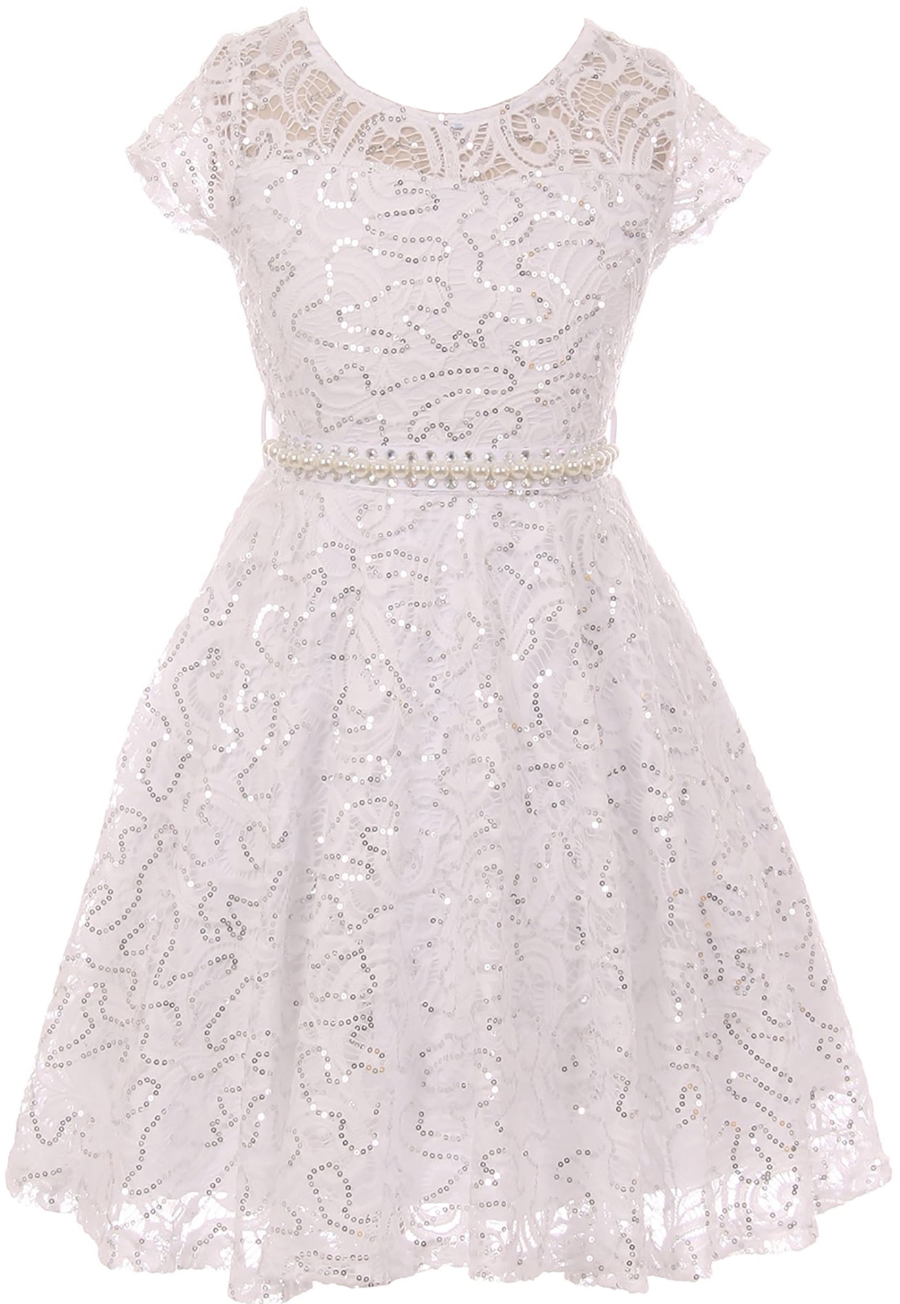 White Dress For Graduation For Kids