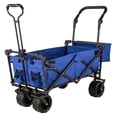 Collapsible Garden Cart Wagon, Extra Large Folding Utility Wagon with ...
