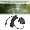 Solar Power Submersible Pump, Small Fountain Pump (1.2W 200L/H) for ...