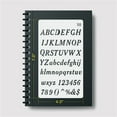 Letter Stencils 12 Pack 4 X 7 Inch Alphabet Stencil Lettering Letters ...