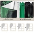 Abstract Street Art Swag Curtain Valance for Window 2 Panels Green ...