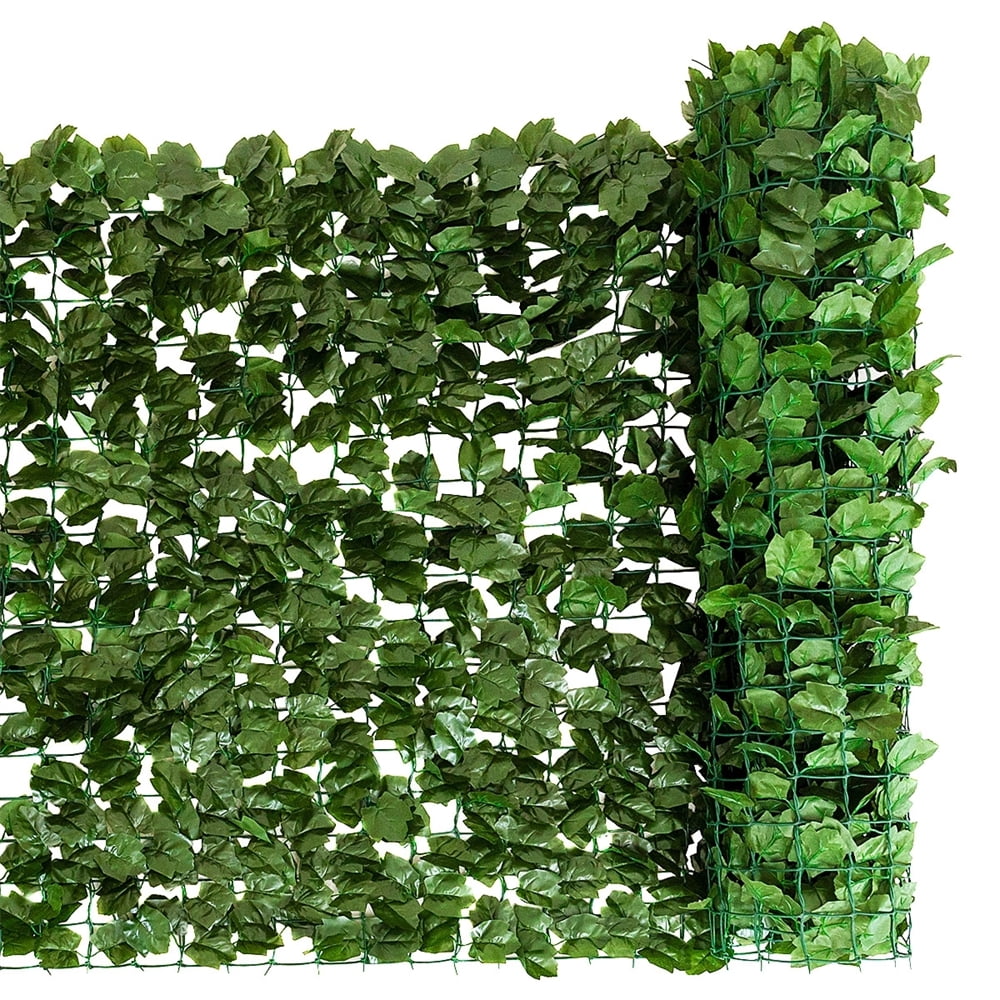Seto Artificial con Hojas de Hiedra Costway para Decoración de Jardín ...