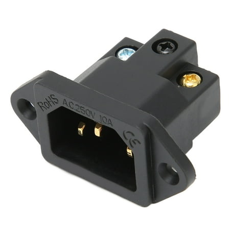 Power Socket, Oxidation Resistance Stable Quiet Durable IEC Connector ...