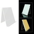 Acrylic Book Stand Holder For Desk Display, Cookbook Storage & Shelves ...