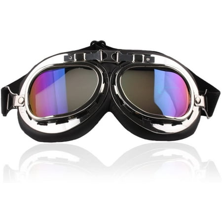 Butterme Motorcycle Goggles Raf Aviator Pilot Vintage Biker Cruiser ...